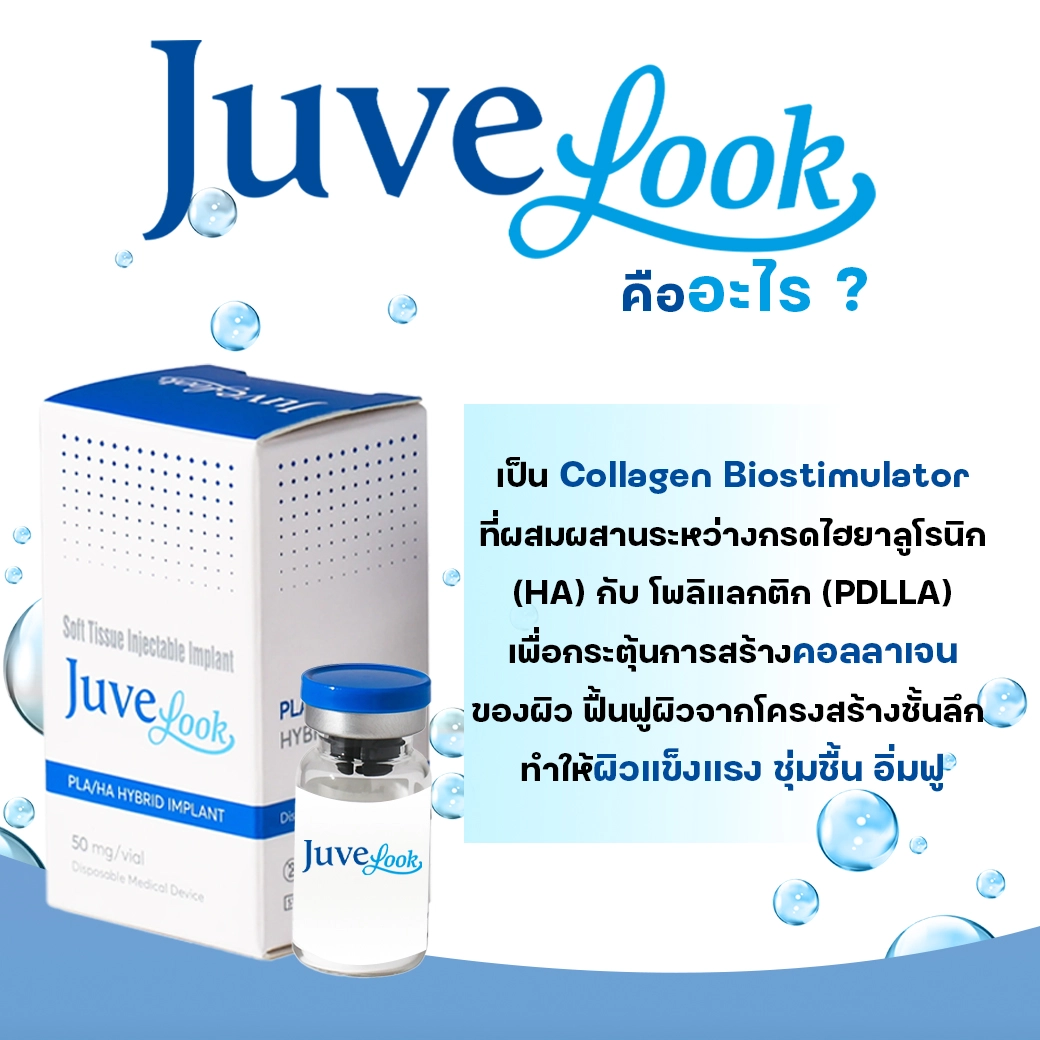 Juve Look เติมเต็มความชุ่มชื้น ผิวอิ่มน้ำล้ำลึก ! - Amenla Clinic